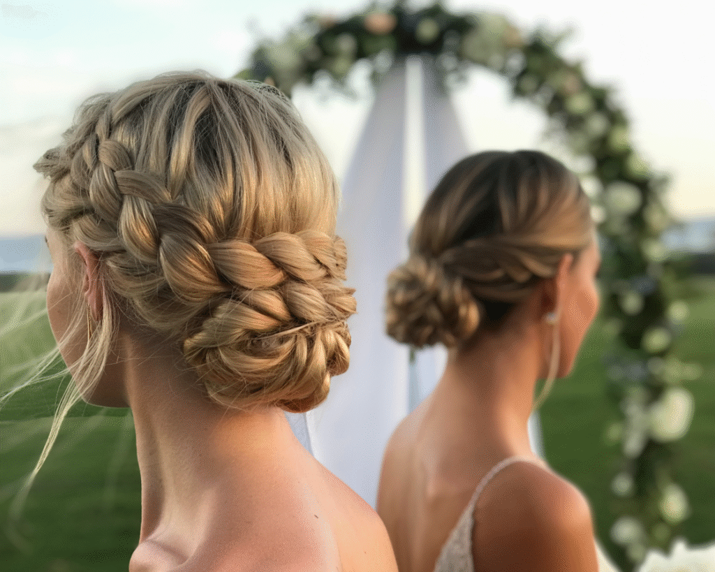 Braided Updo Hairstyles Perfect For Brides & Bridesmaids - The Aisle ...